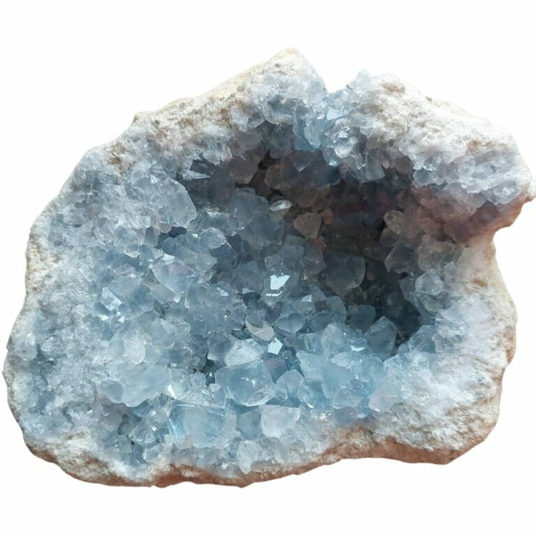 Blue Calcite vs. Celestite - How To Tell Them Apart