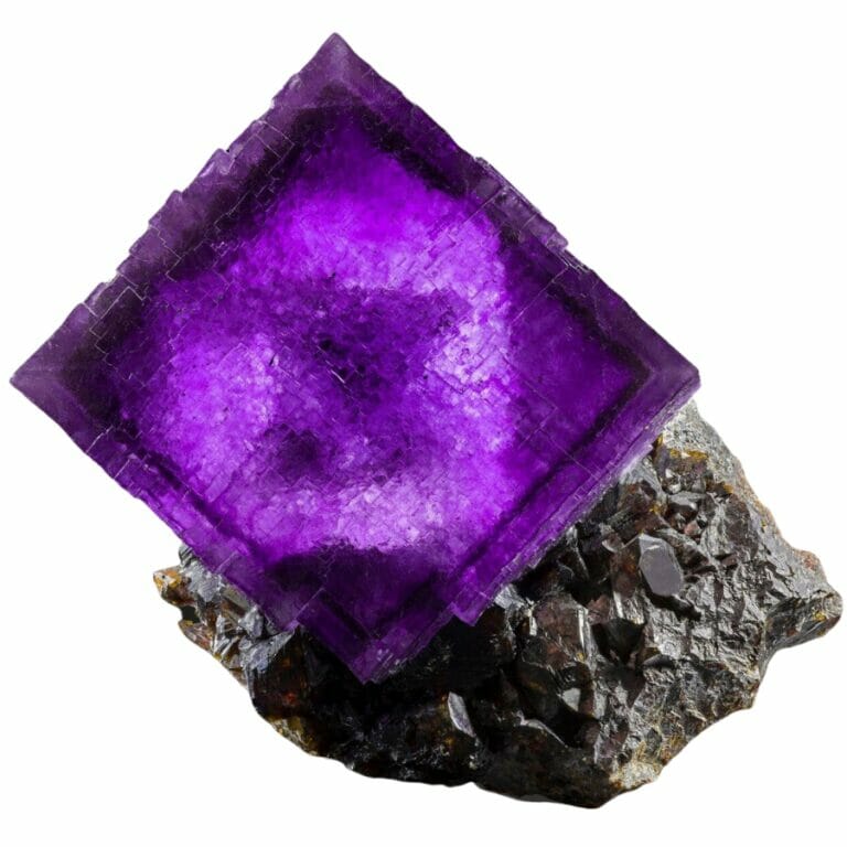 Purple Fluorite vs. Amethyst - How To Tell Them Apart
